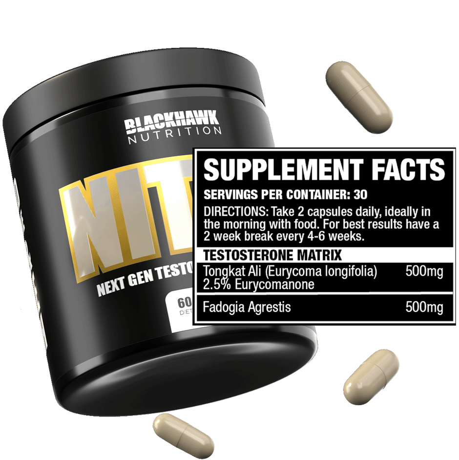 Nitro - Testosterone Support – Blackhawk Nutrition