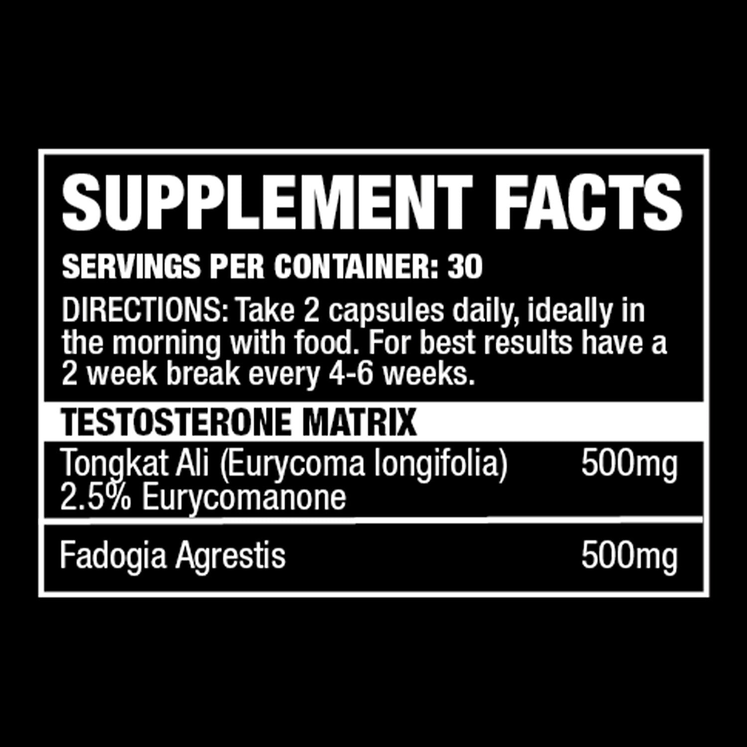 Nitro - Testosterone Support – Blackhawk Nutrition