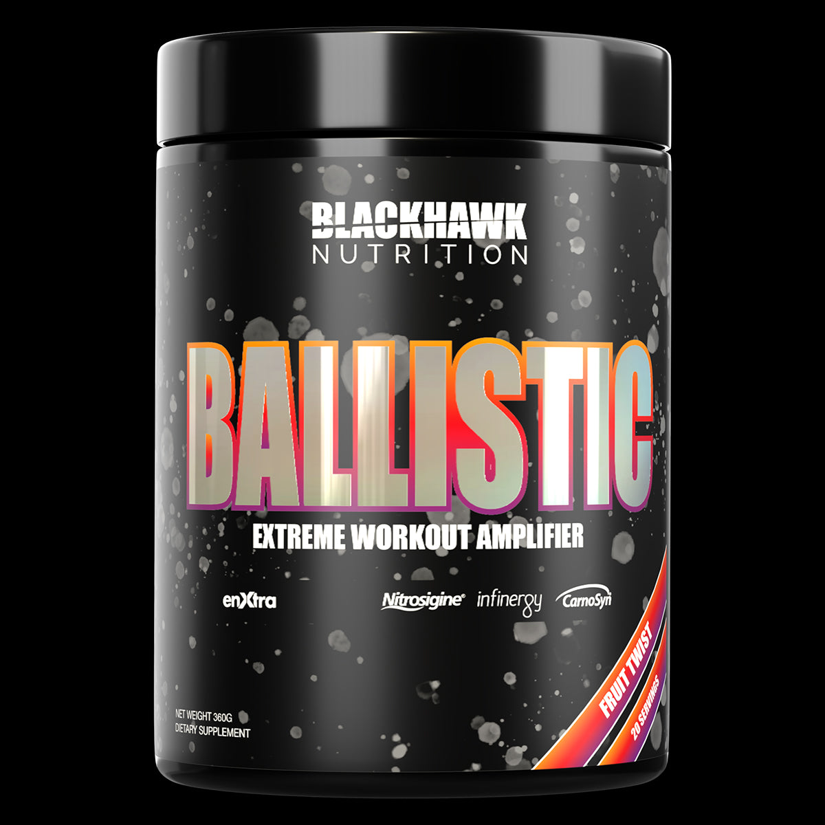 Ballistic - Extreme Pre-workout - 420g – Blackhawk Nutrition